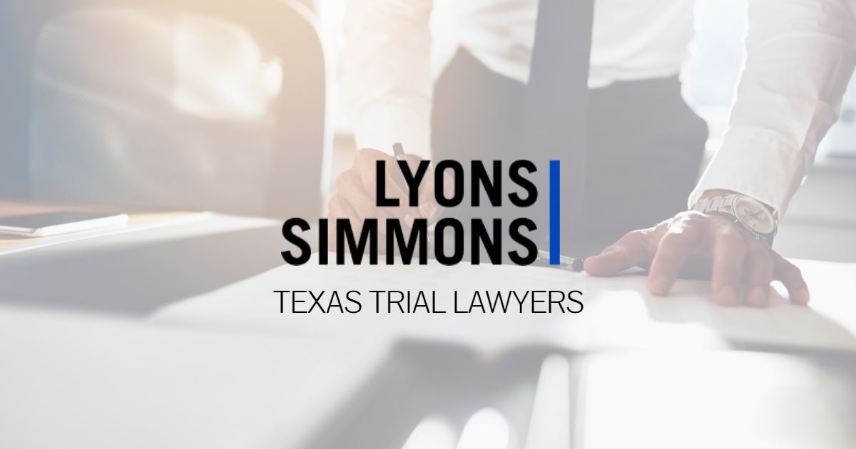 Trial Lawyers Michael Lyons, Chris Simmons Launch Dallas-based Trial Firm