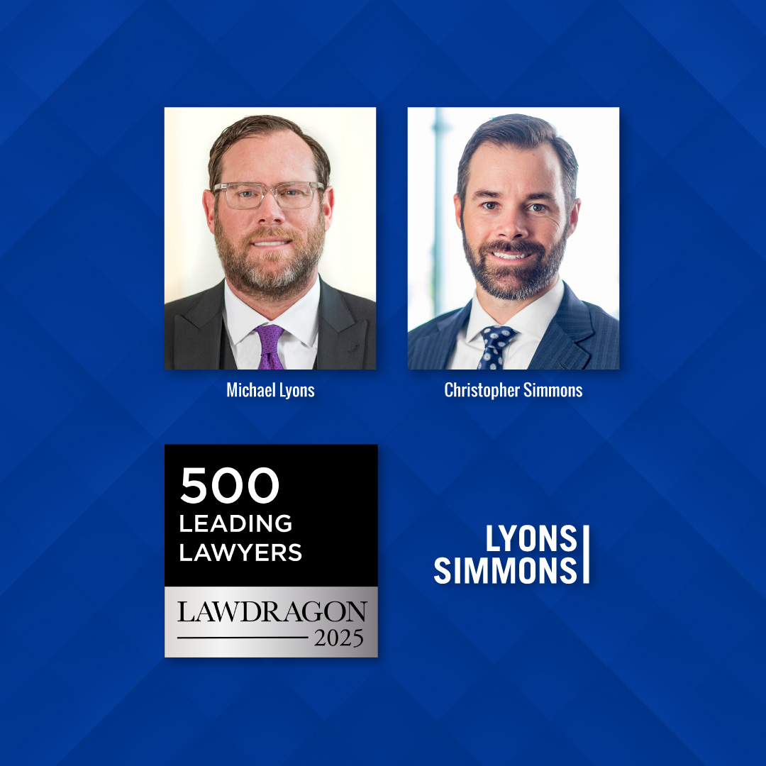 Lyons & Simmons Partners Named Among 2025 Leading Lawyers in America